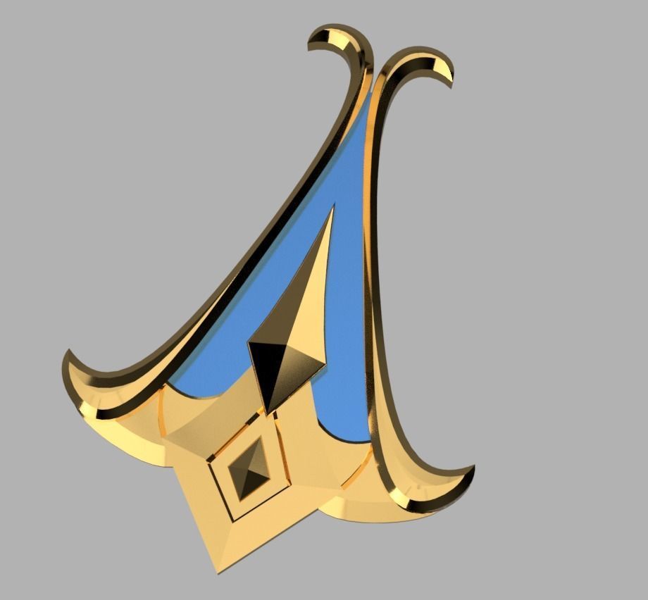 Neuvillette Genshin Impact FULL Cosplay set 3D model 3D printable ...