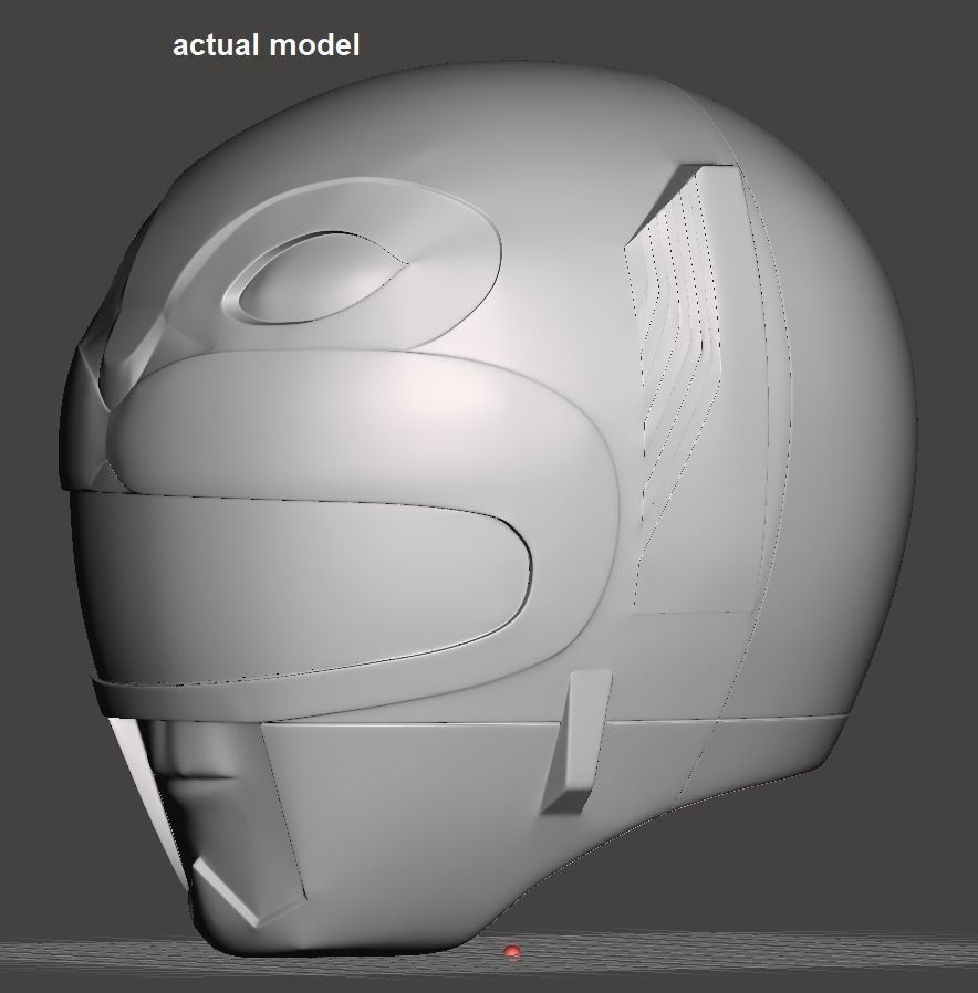 Power Rangers Lost Galaxy Pink Ranger Helmet 3d Model 3d Printable 9062