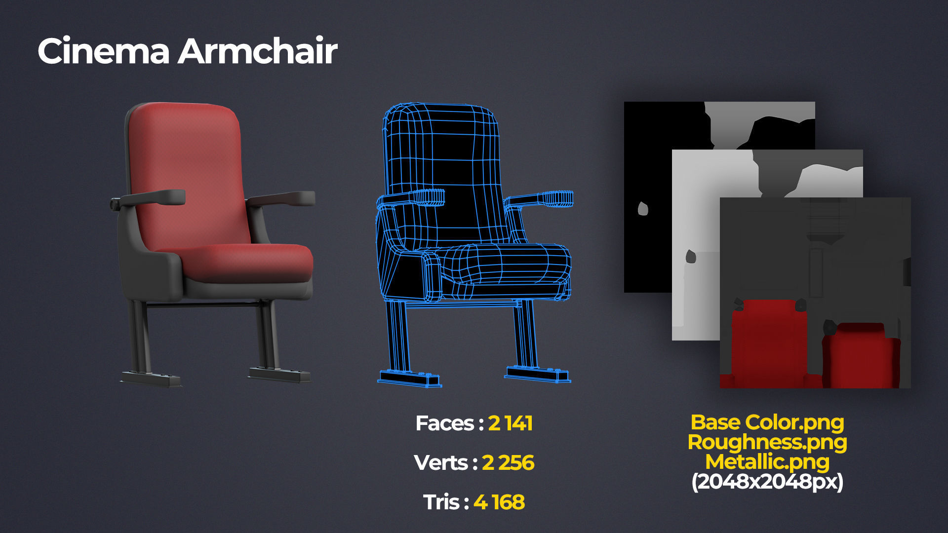 3D model Cinema Pack VR / AR / low-poly | CGTrader