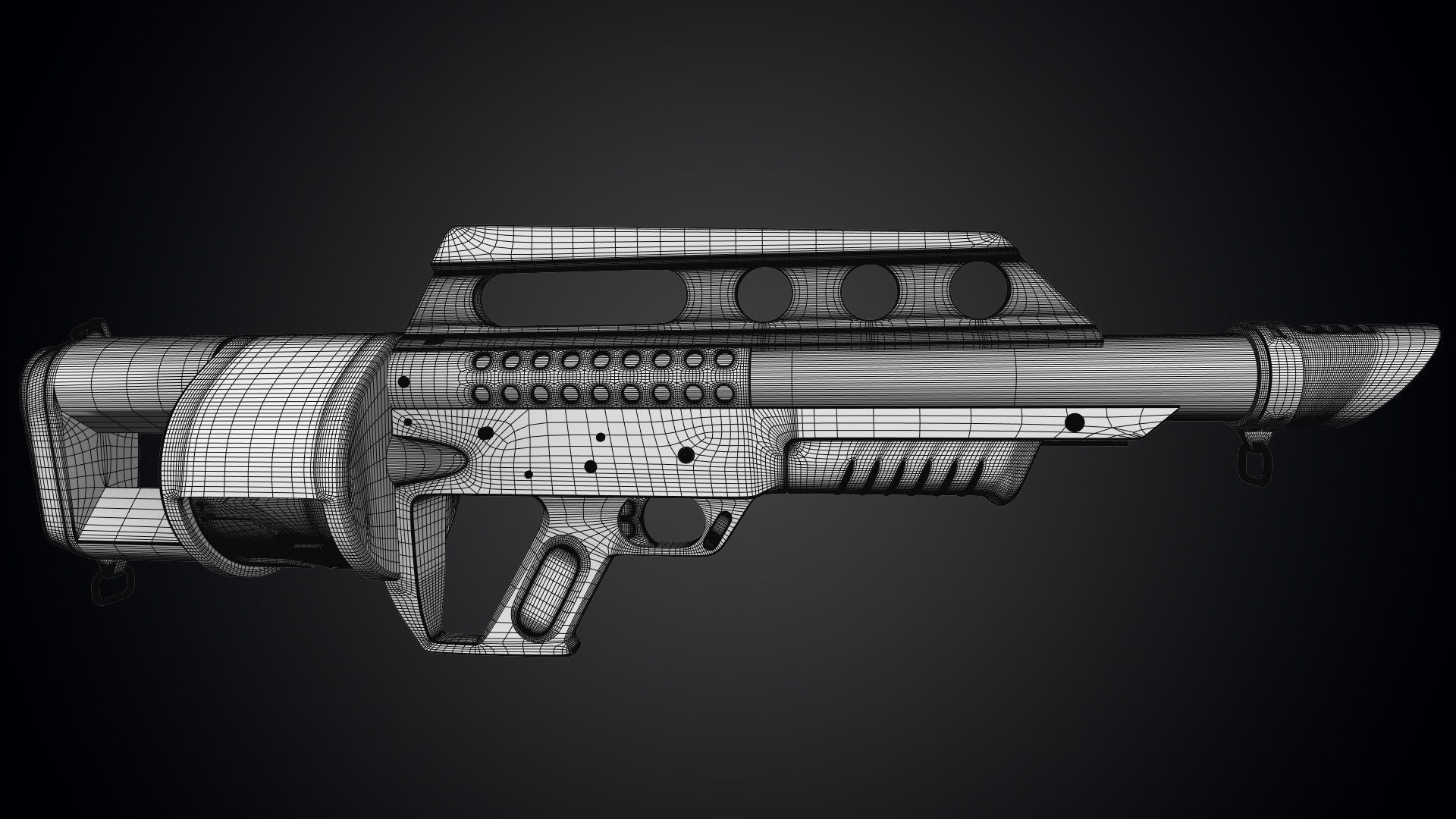 Pancor Jackhammer Mk3 3D model | CGTrader