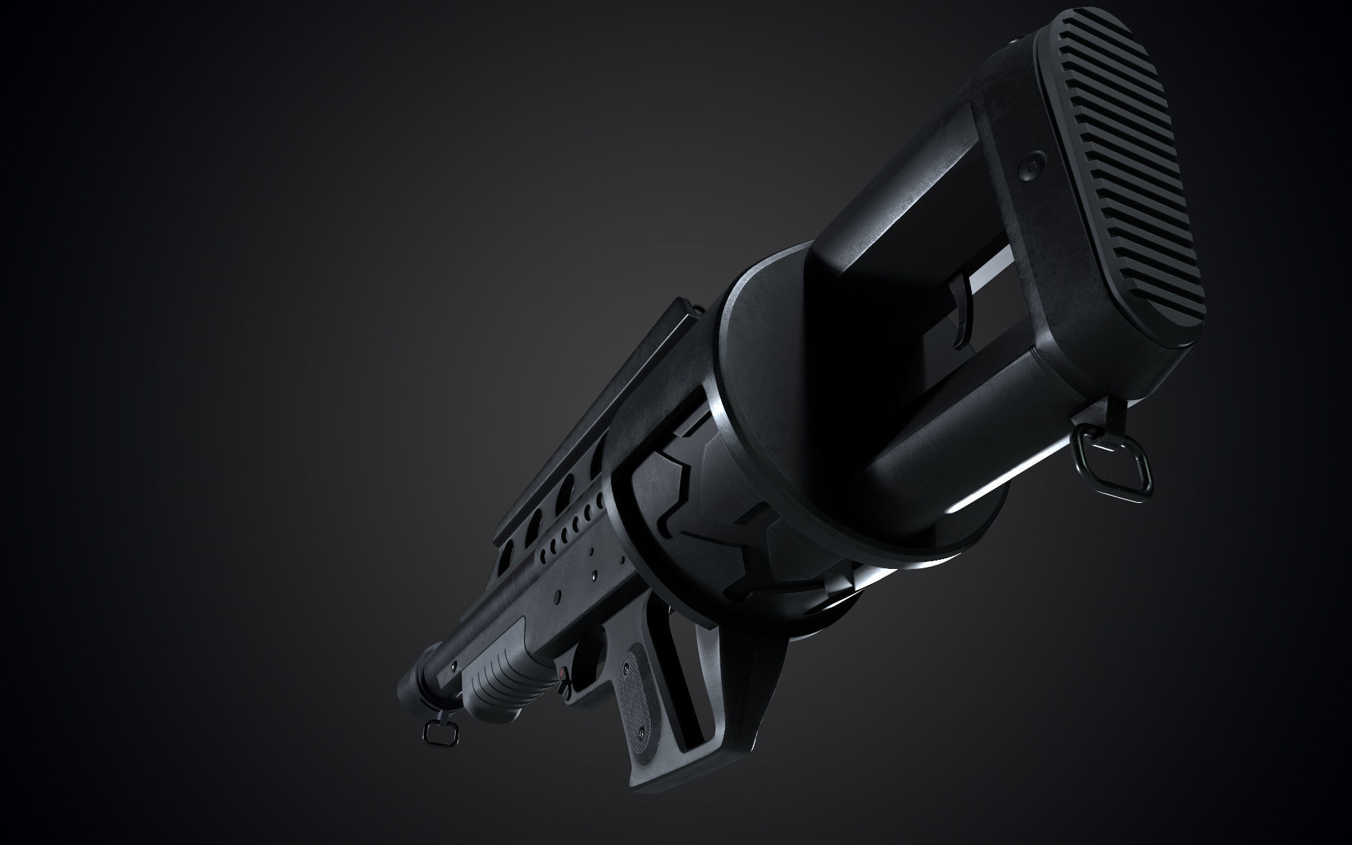 Pancor Jackhammer Mk3 3D model | CGTrader