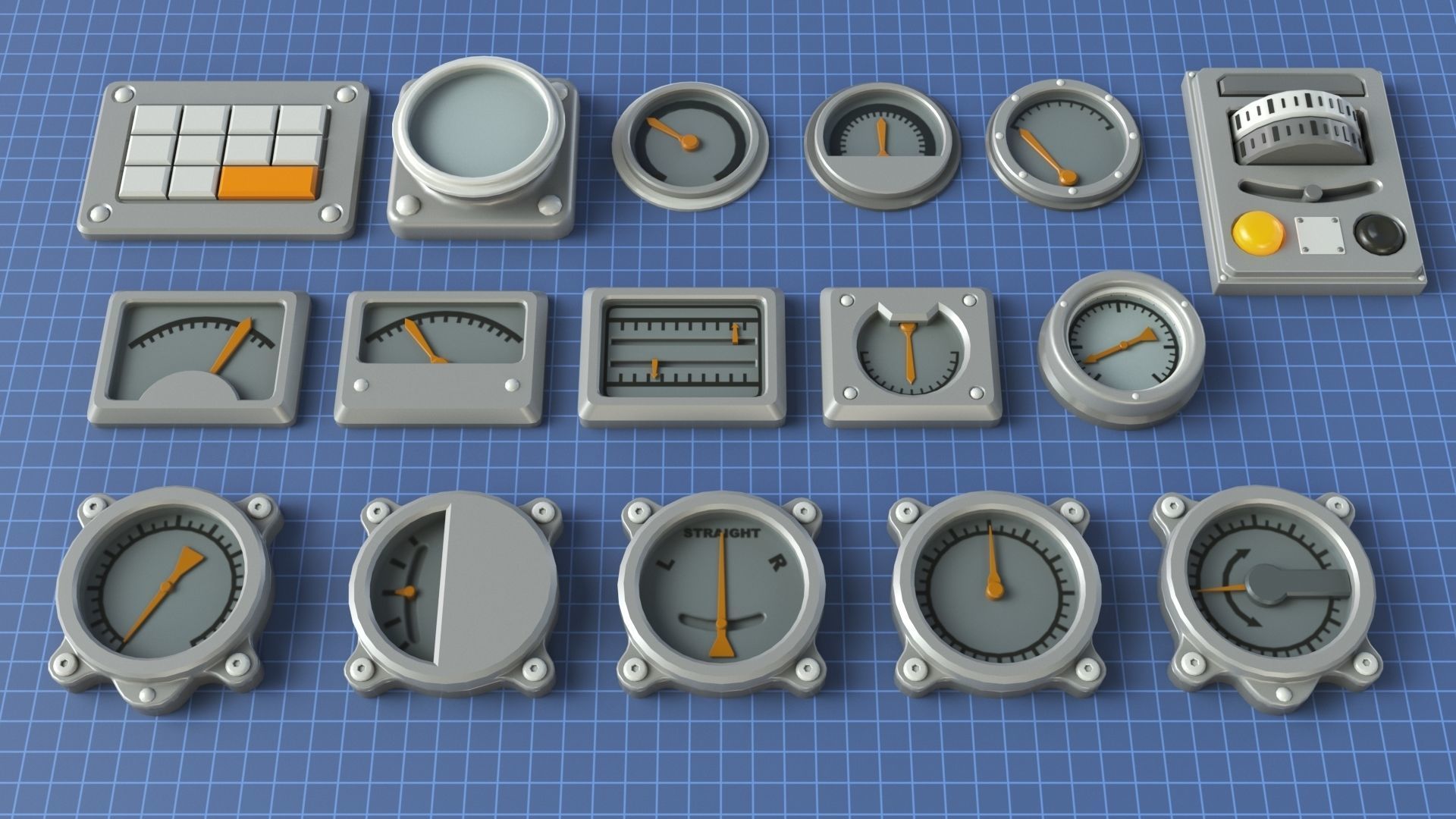 Industrial Kitbash - 9 - 156 pieces 3D model | CGTrader