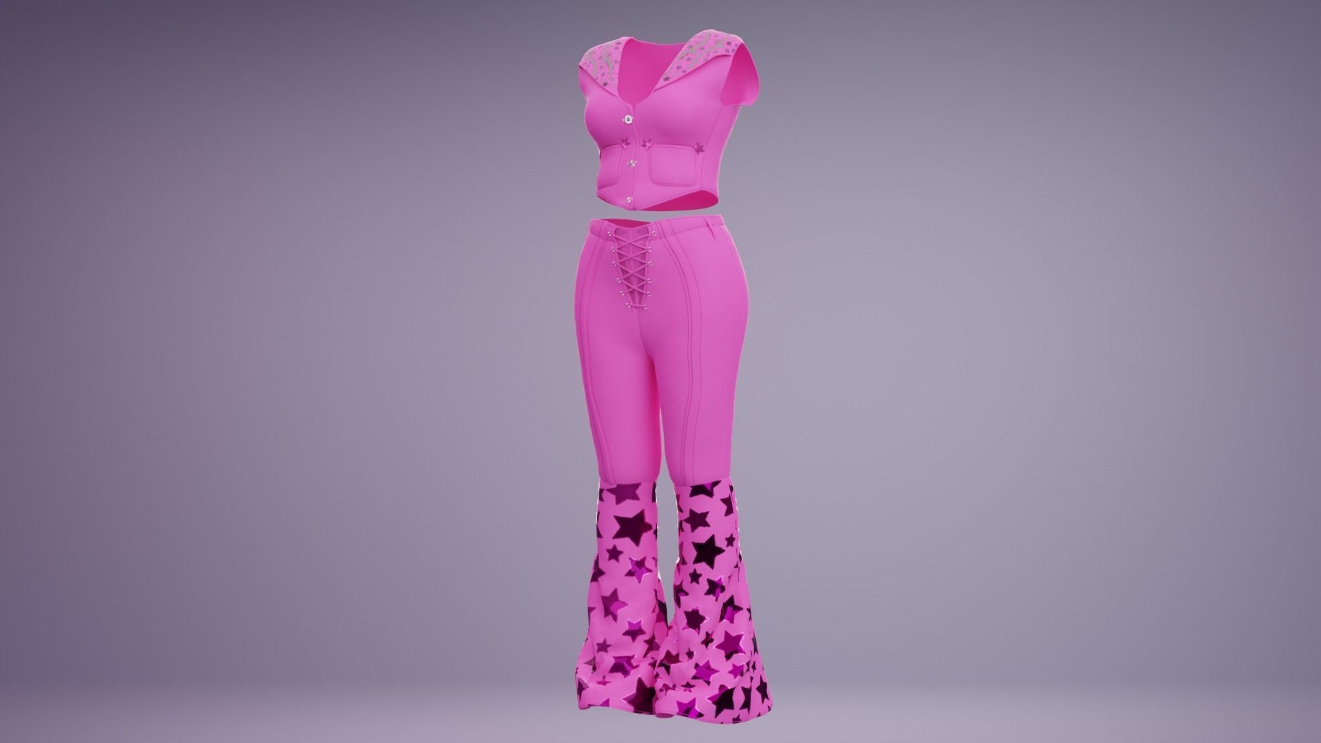 Barbie clothing 3D model | CGTrader
