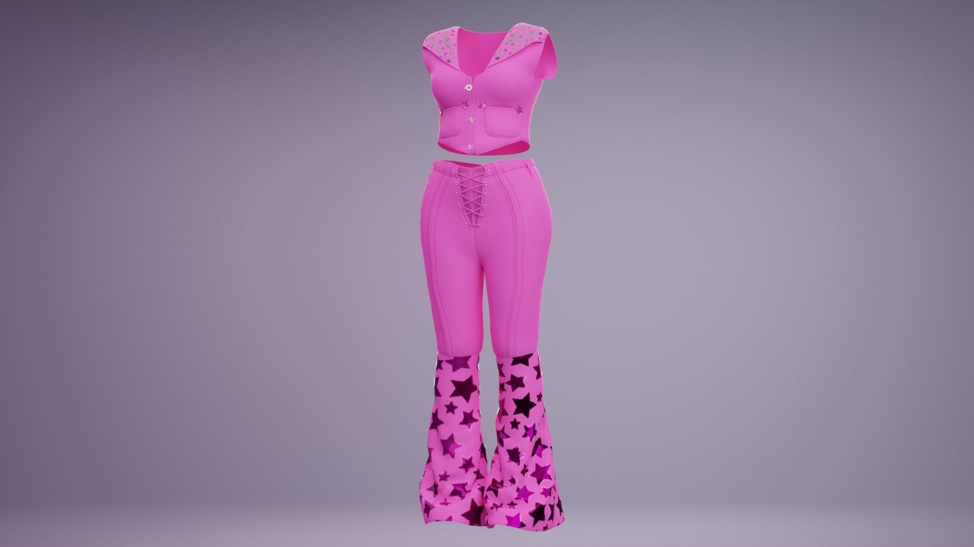Barbie clothing 3D model | CGTrader