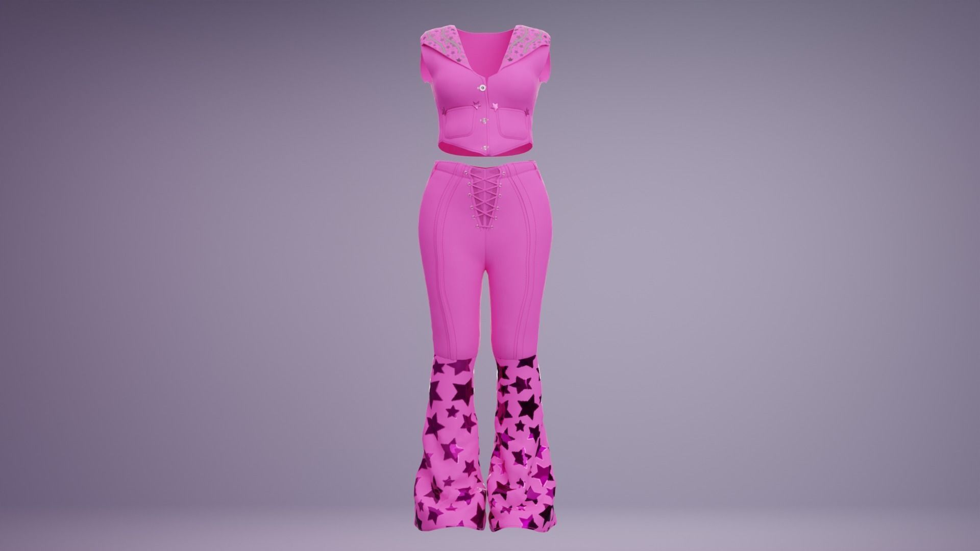 Barbie clothing 3D model | CGTrader