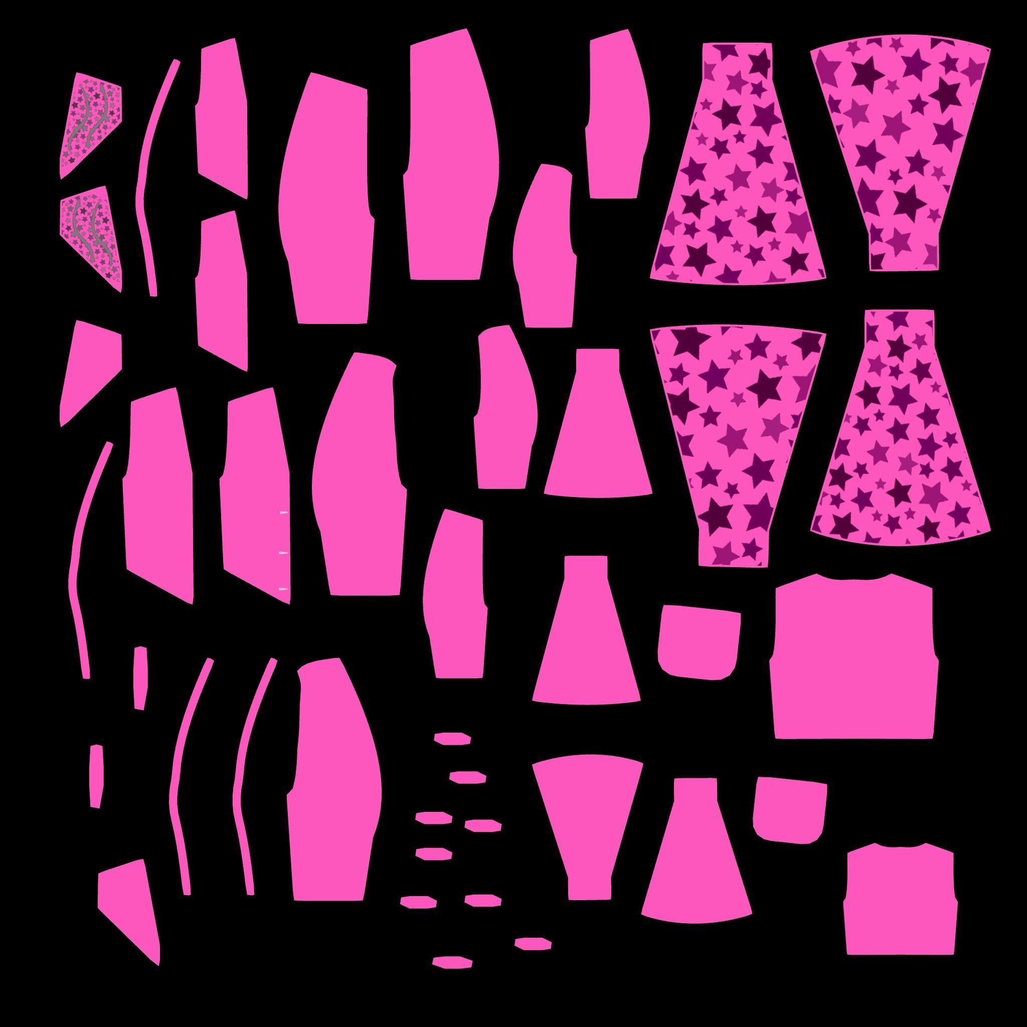 Barbie clothing 3D model | CGTrader