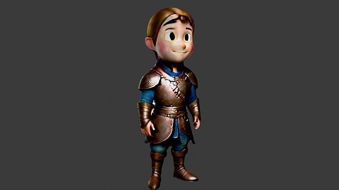 3D model Knight Soldier VR / AR / low-poly | CGTrader