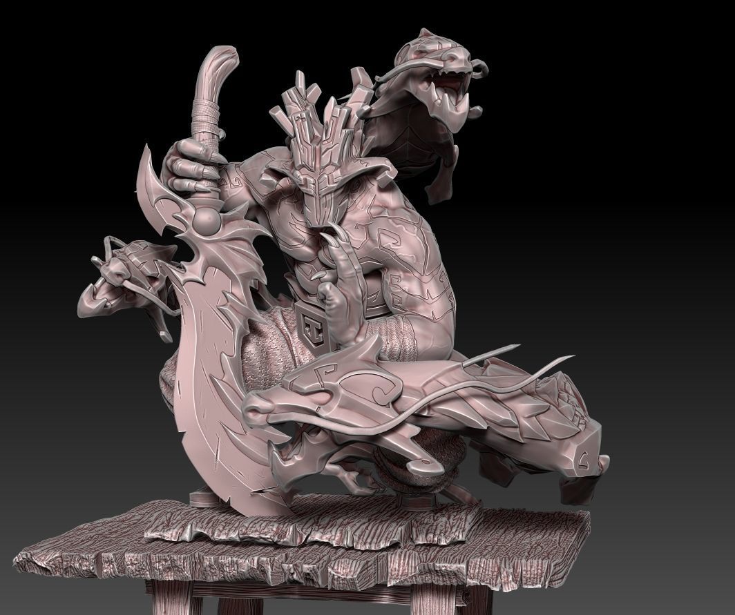 Juggernaut Arcane Dota 2 3D model 3D printable | CGTrader