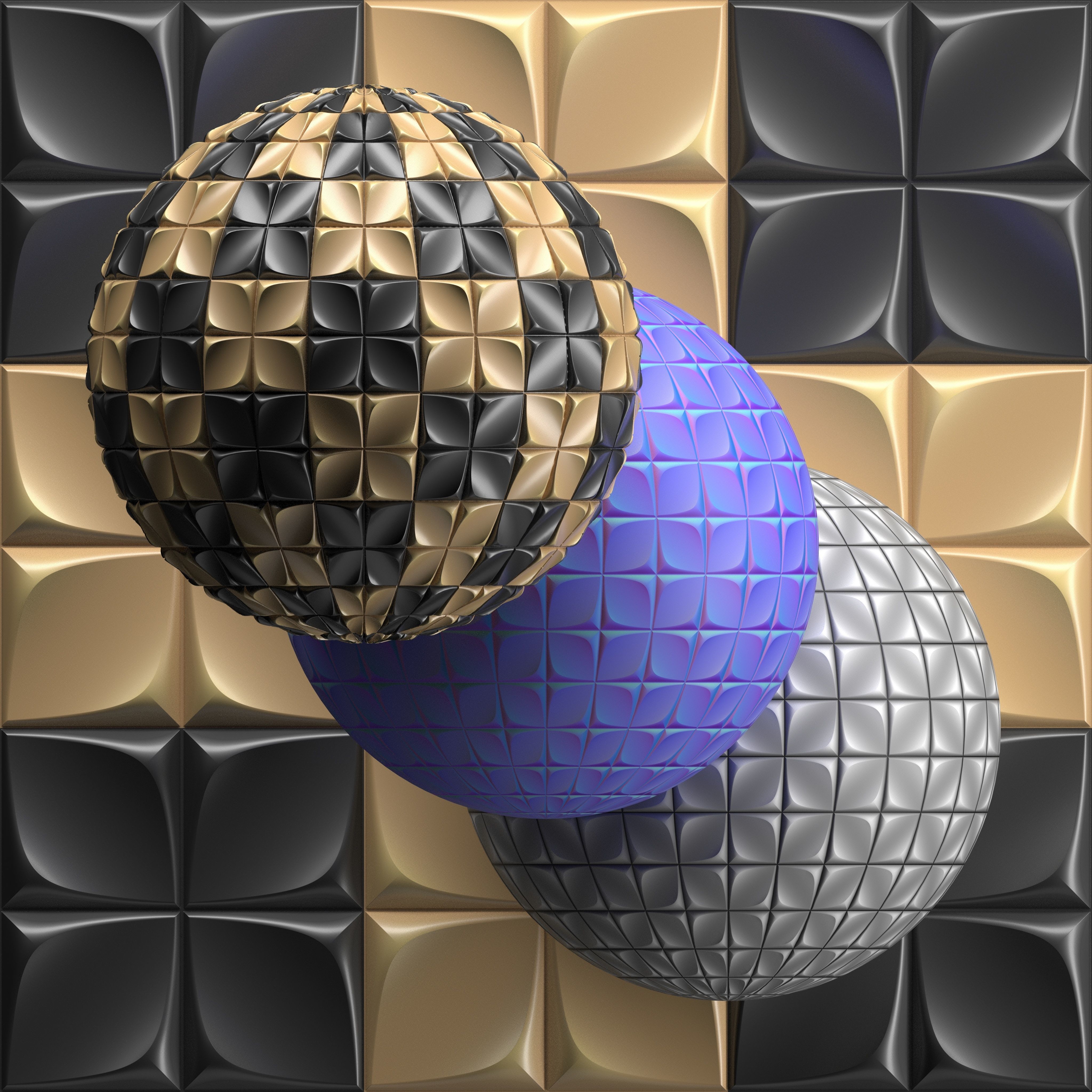 3D Panel Hyperboic Texture Texture | CGTrader