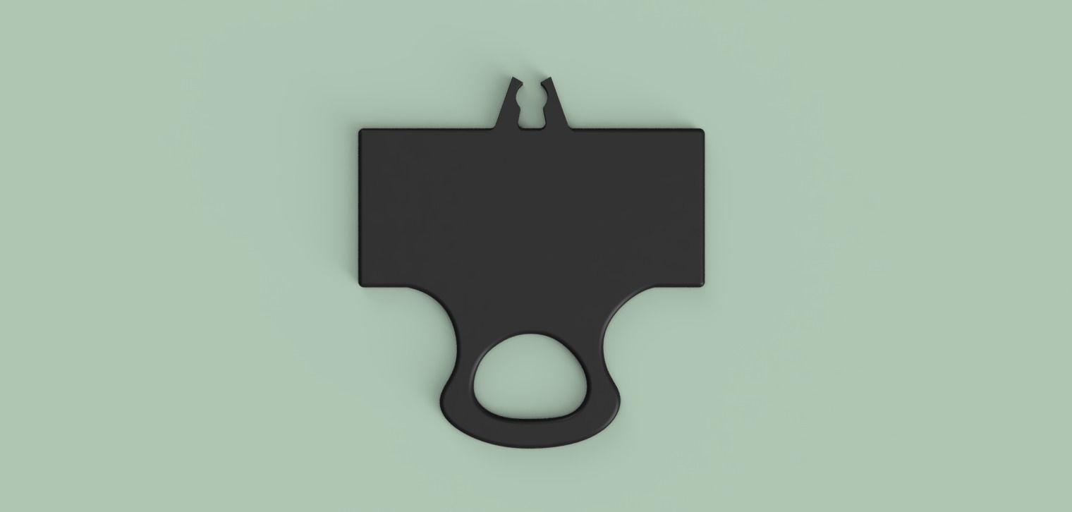 Brake pad spacer 3D model 3D printable | CGTrader