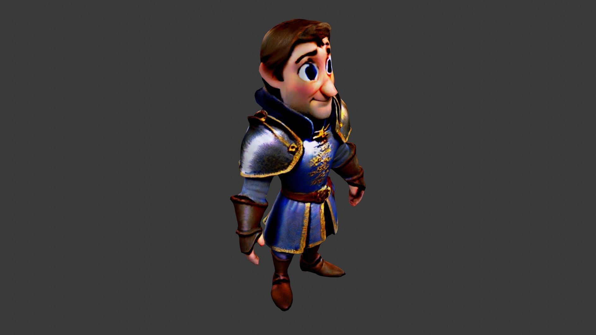 3D model Medieval Prince VR / AR / low-poly | CGTrader