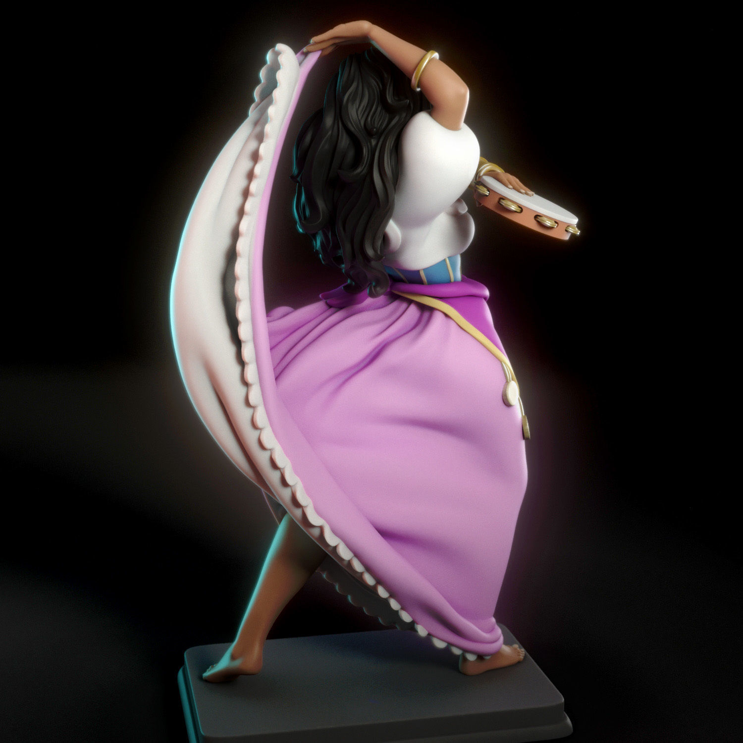 Esmeralda 3D model 3D printable | CGTrader