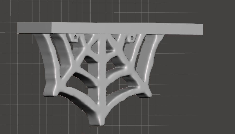 web display shelf 3D model 3D printable | CGTrader