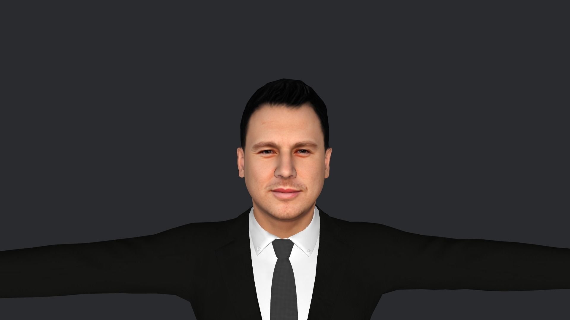 Channing-Tatum Hyper Realistic Full Body Rigged Character 3D model ...