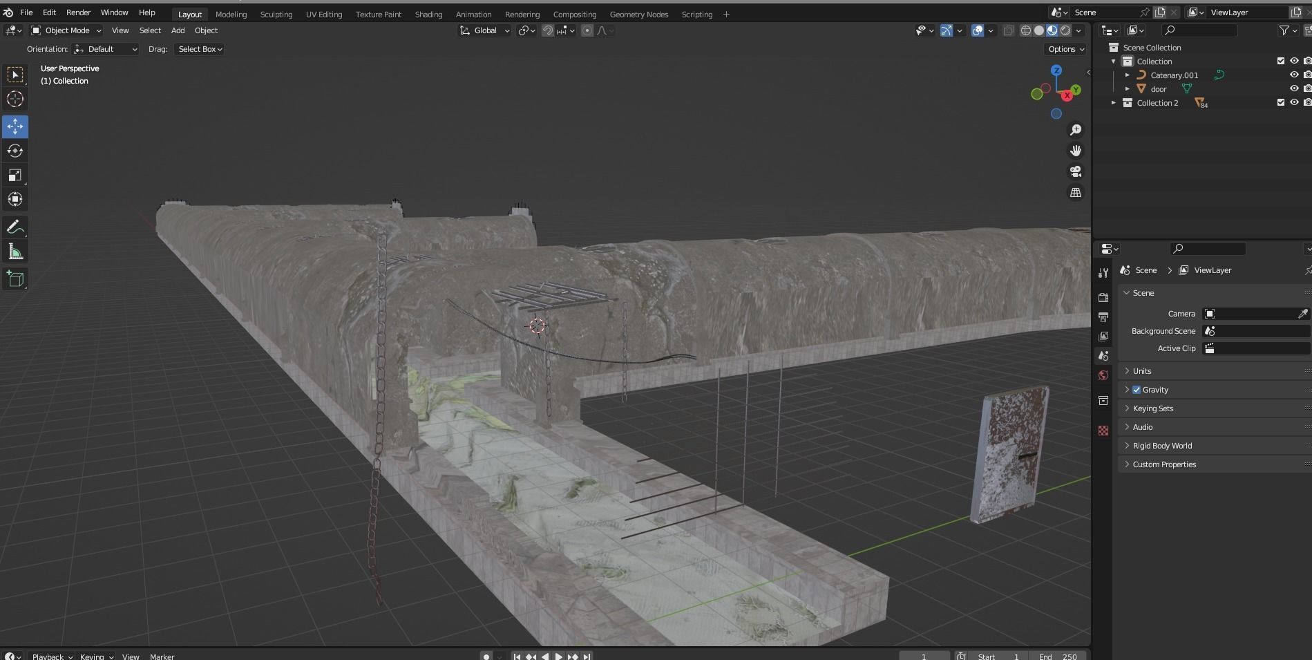 Modular Sewer Tunnels 3D model | CGTrader
