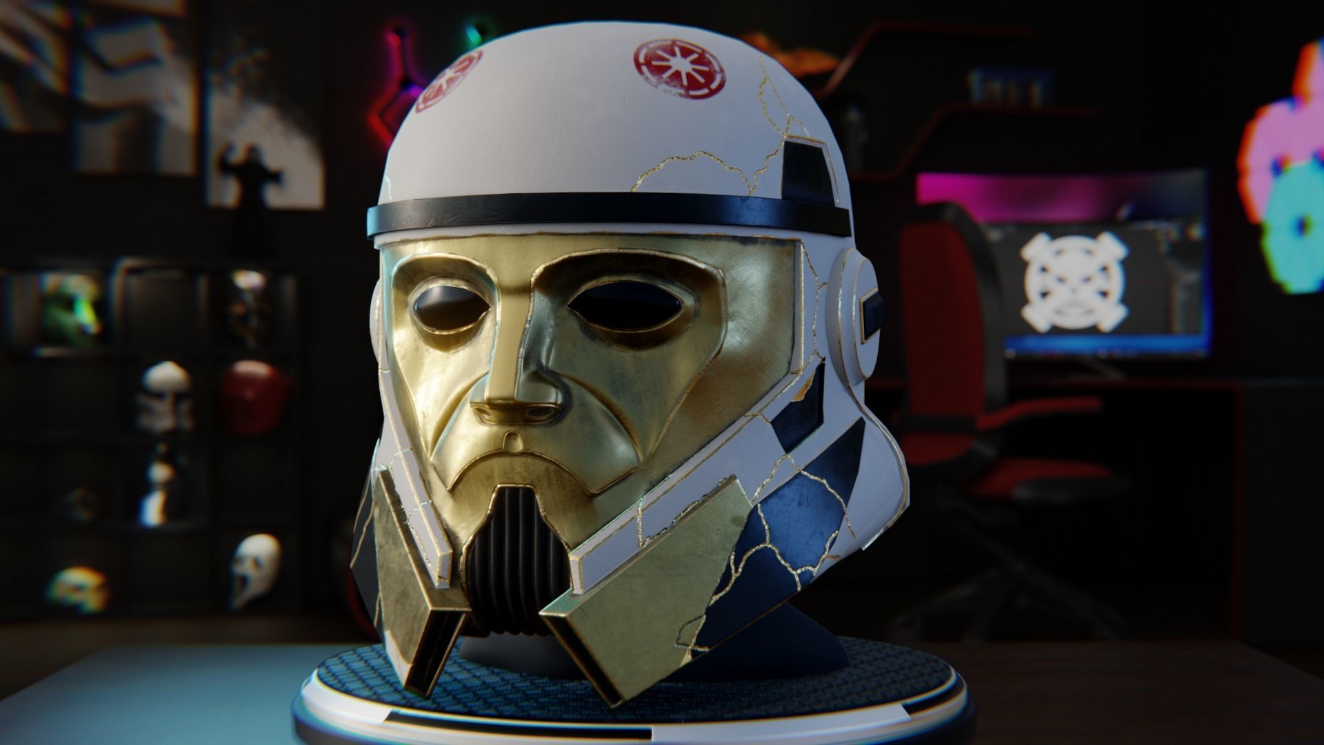 Captain Enoch from Star Wars 3D model 3D printable | CGTrader