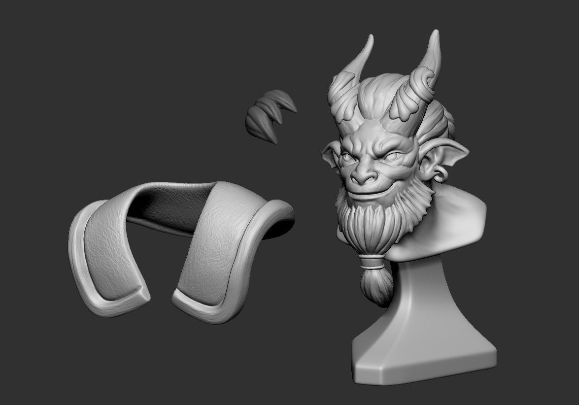 Riki Dota 2 3D print model 3D model 3D printable | CGTrader