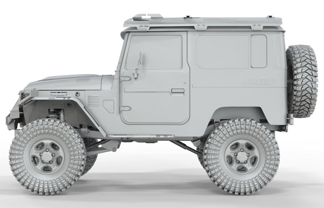 Toyota Fj40 1980 Modified OffRoad 3D model | CGTrader