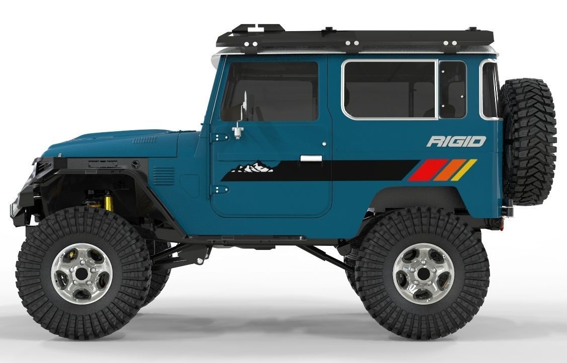 Toyota Fj40 1980 Modified OffRoad 3D model | CGTrader