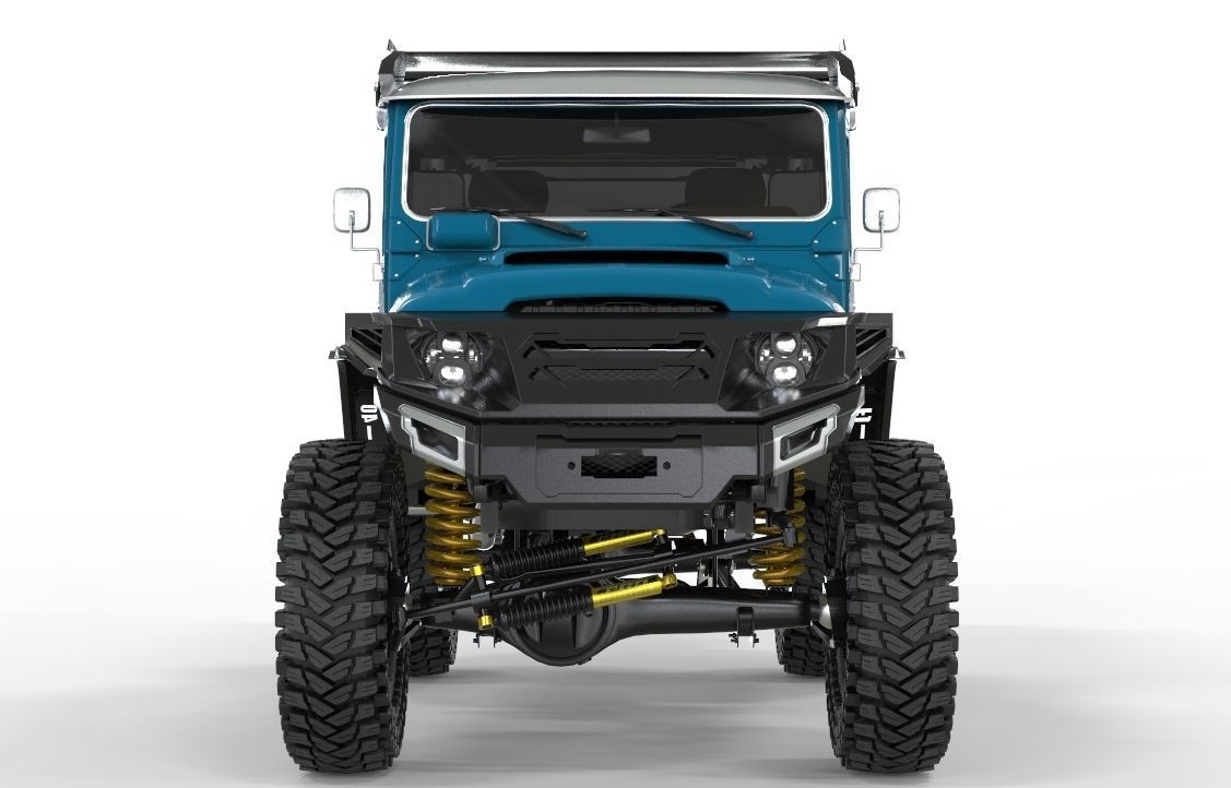 Toyota Fj40 1980 Modified OffRoad 3D model | CGTrader