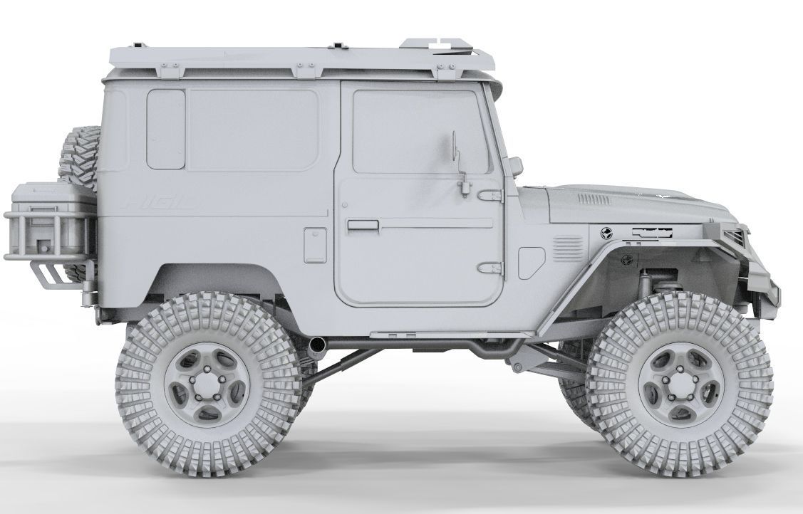 Toyota Fj40 1980 Modified OffRoad 3D model | CGTrader