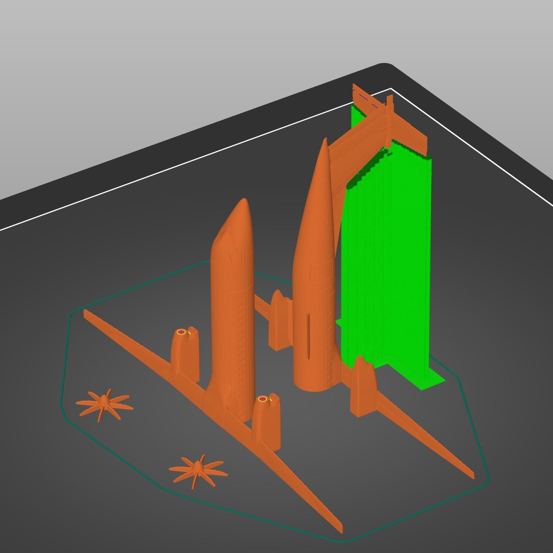 dash-8 q400 3D model 3D printable | CGTrader