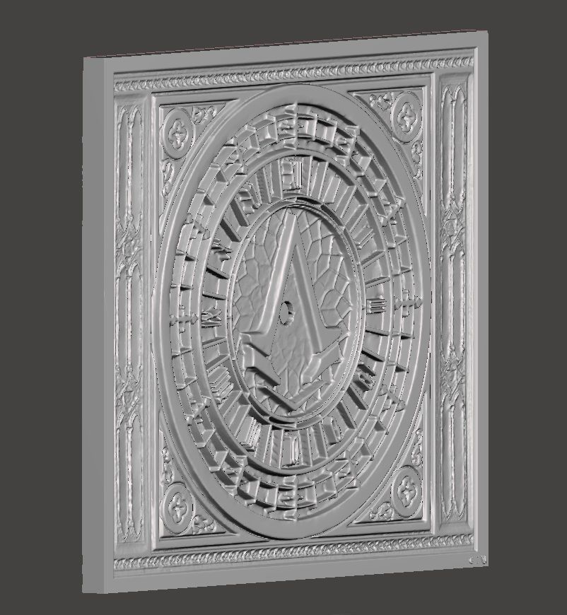 assassin creed big ben clock 3D model 3D printable | CGTrader