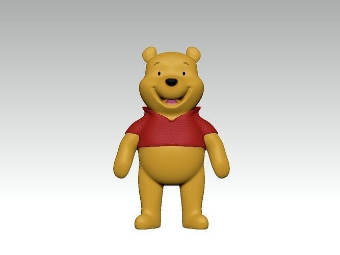 Winnie the bear 3D model | CGTrader