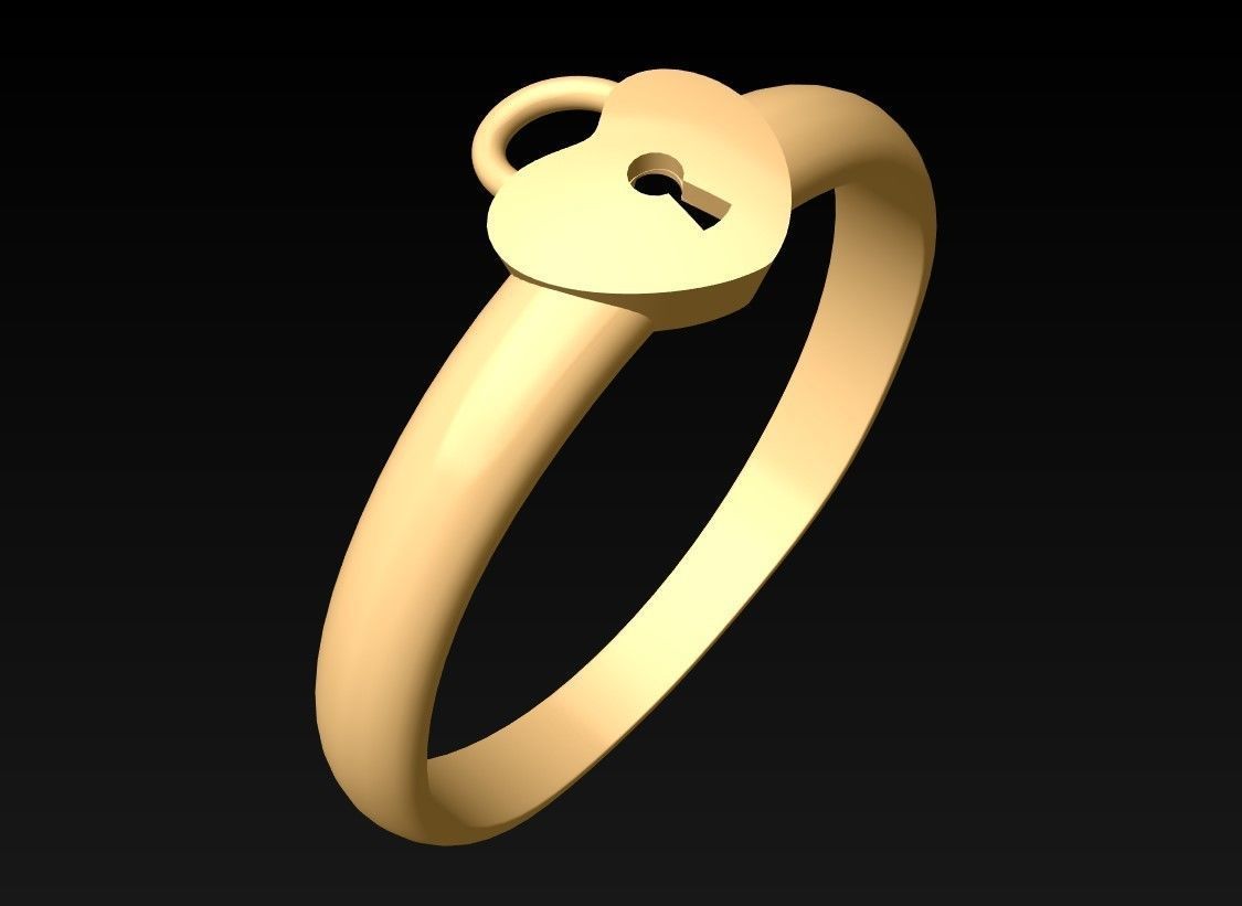 Lock Rings - SN314 free 3D model 3D printable | CGTrader