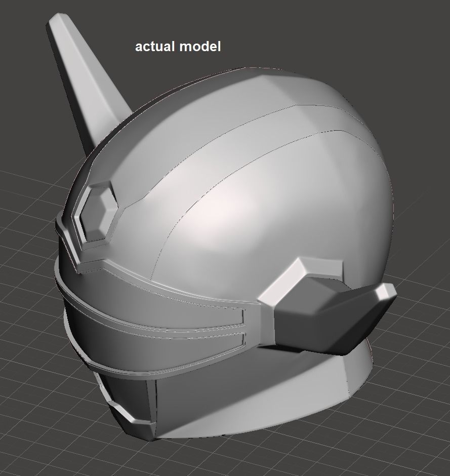 Power Rangers Lost Galaxy Magna Defender helmet 3D model 3D printable ...