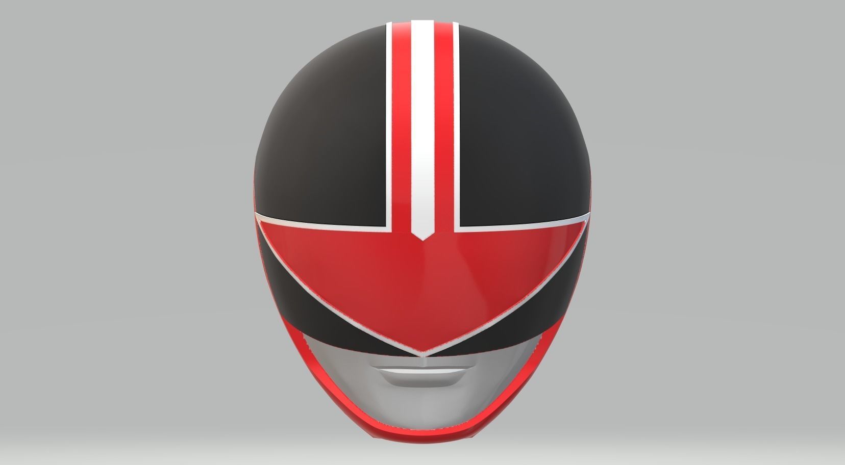 Power Rangers Time Force Red Ranger helmet 3D model 3D printable | CGTrader