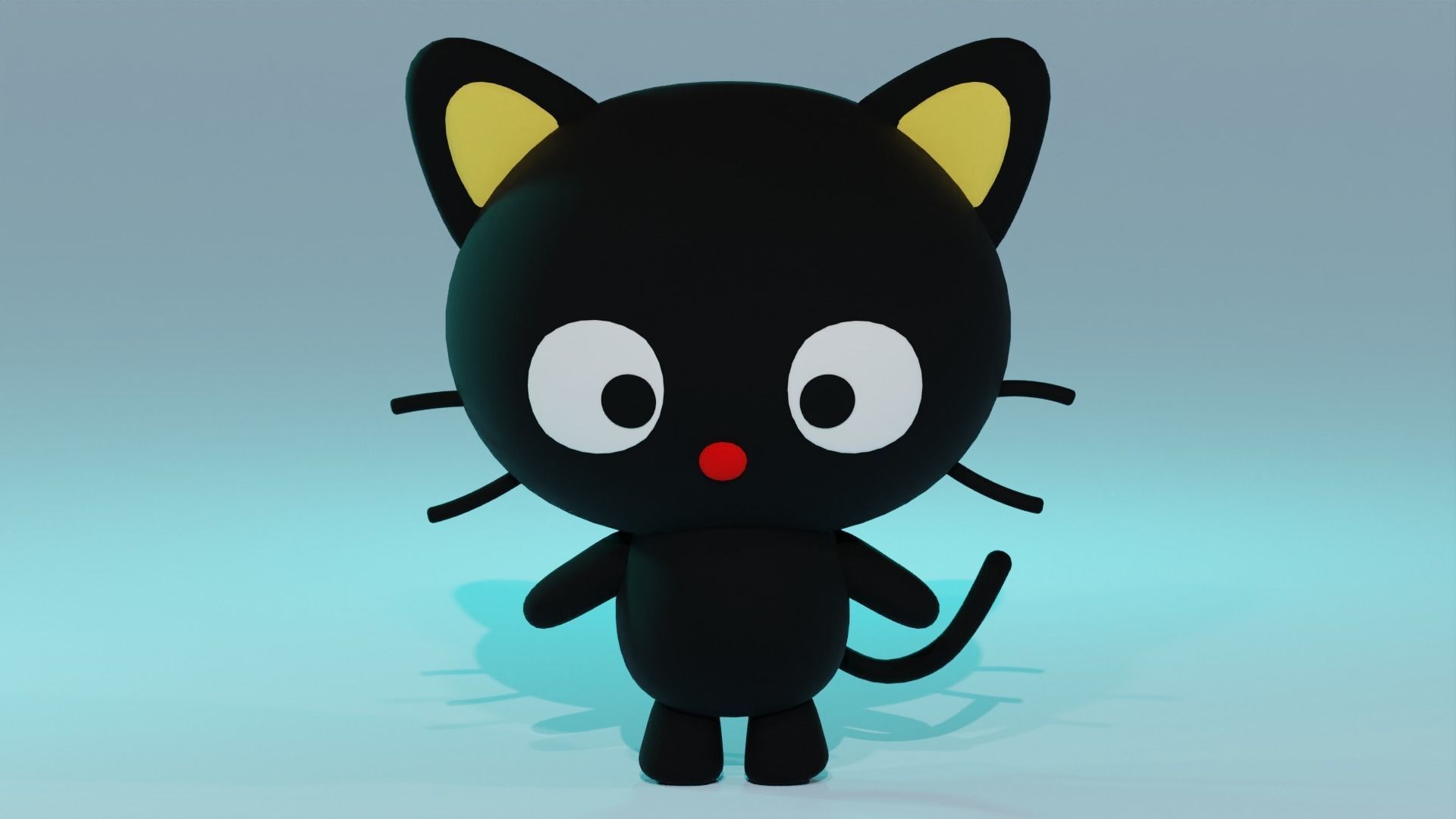 3D model Chococat Sanrio Cute VR / AR / low-poly | CGTrader
