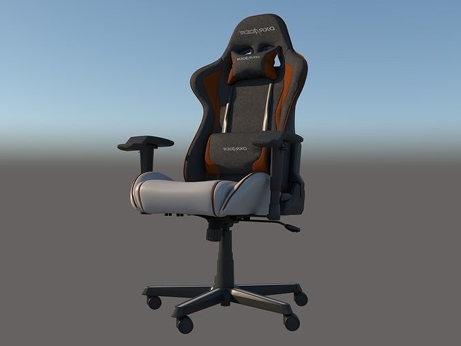 Gaming Chair 3D model animated rigged | CGTrader