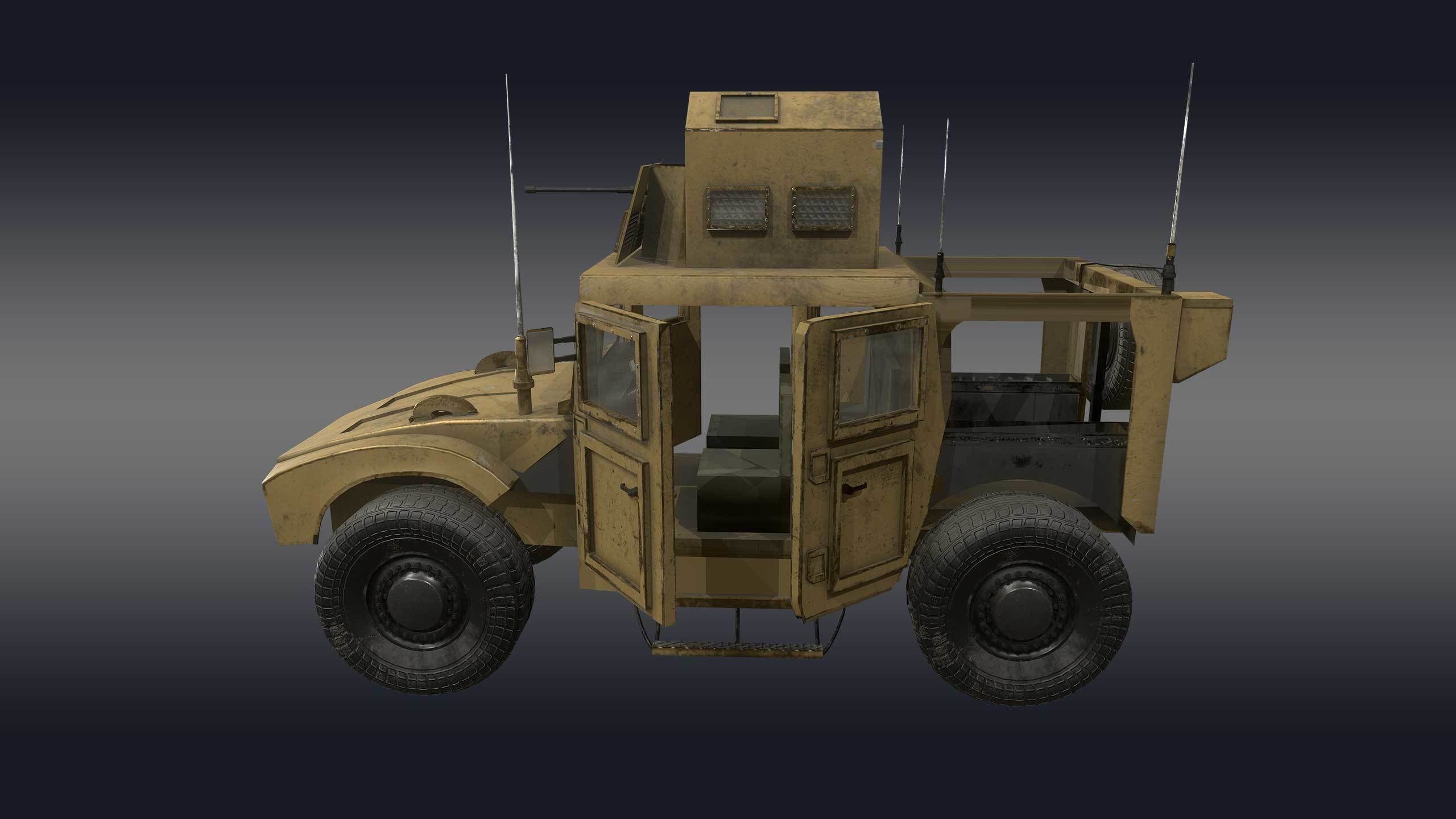 Armoured Vehicle 3D model | CGTrader