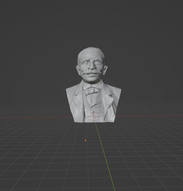 George Washington Carver 3D model 3D printable | CGTrader