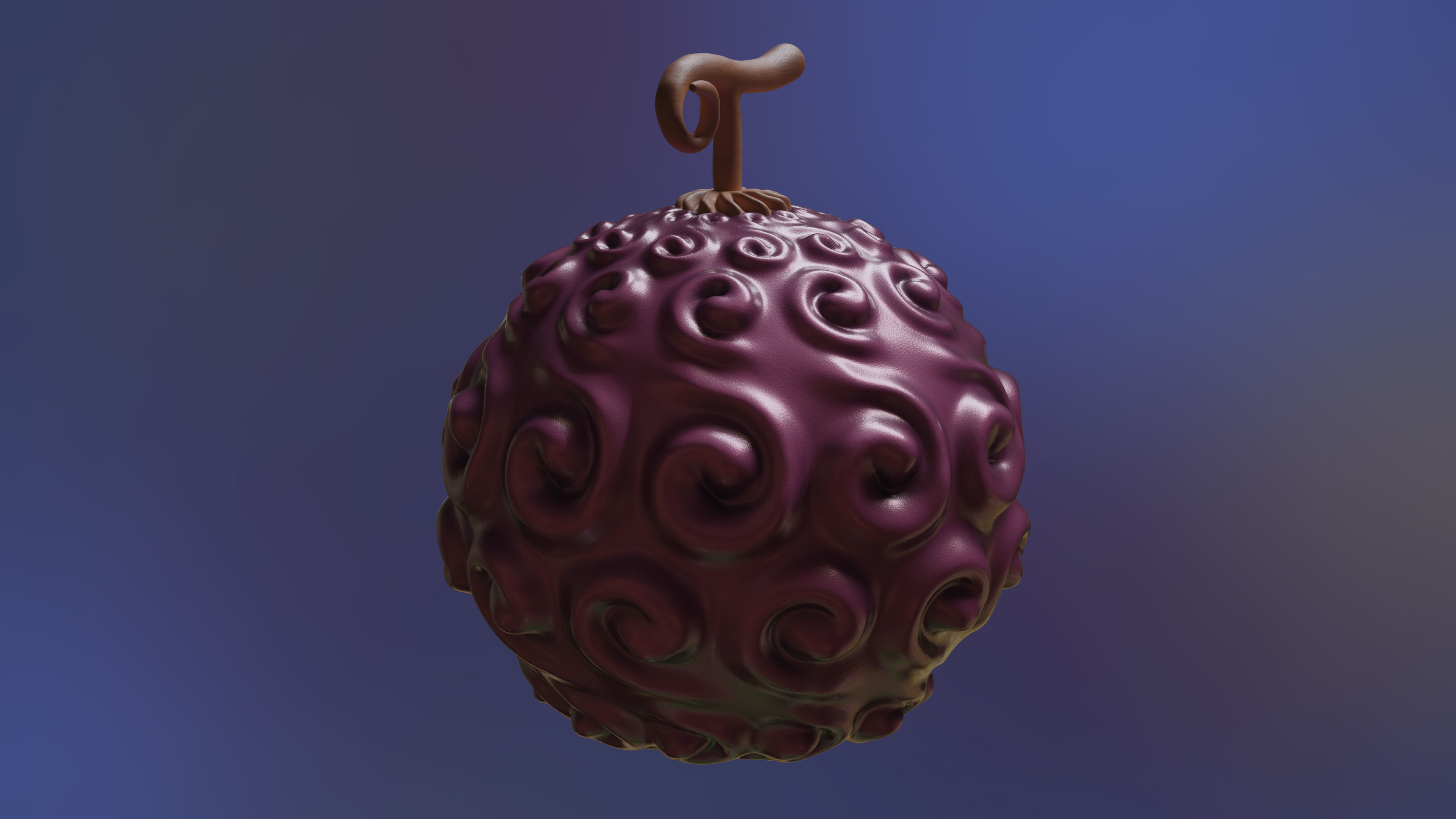 One Piece Gomu Gomu no Mi Gum-Gum Fruit 3D model 3D printable | CGTrader
