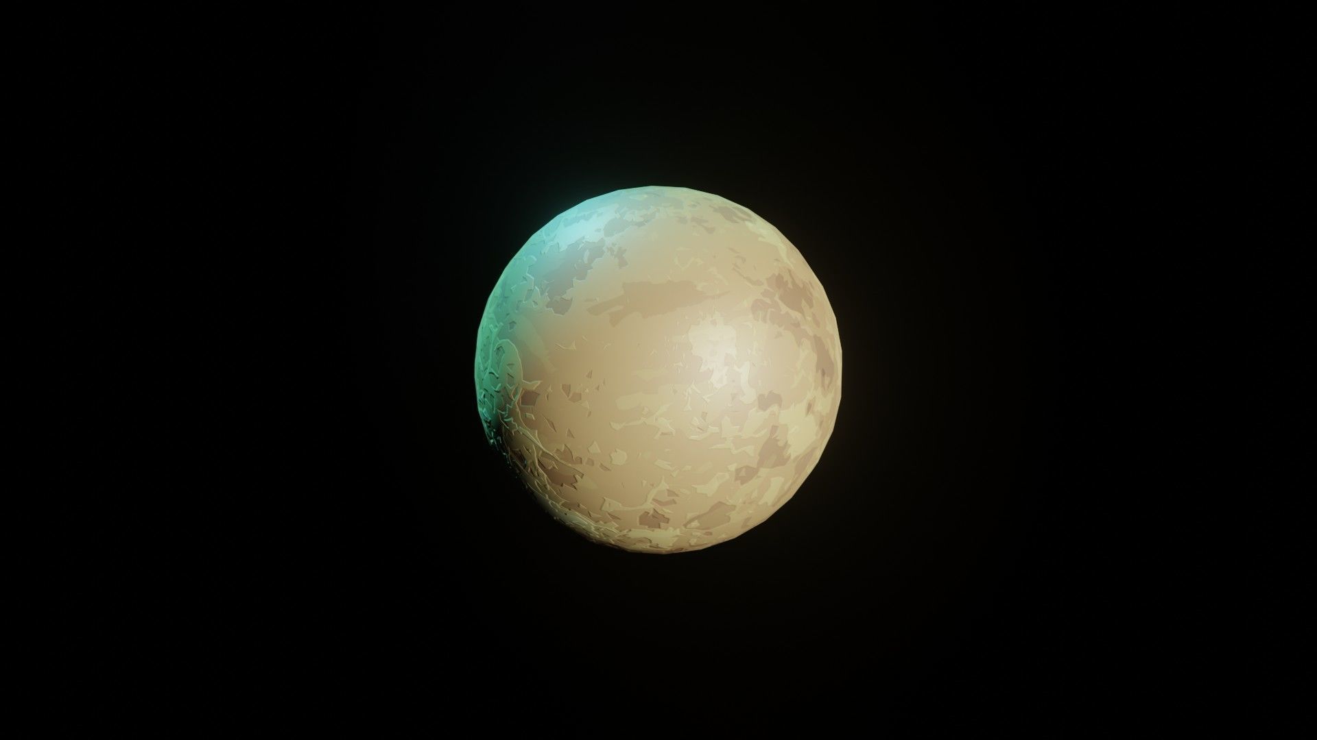 3D model Stylized Planet Venus 3D Model 2k 4k 8k Textures VR / AR / low ...