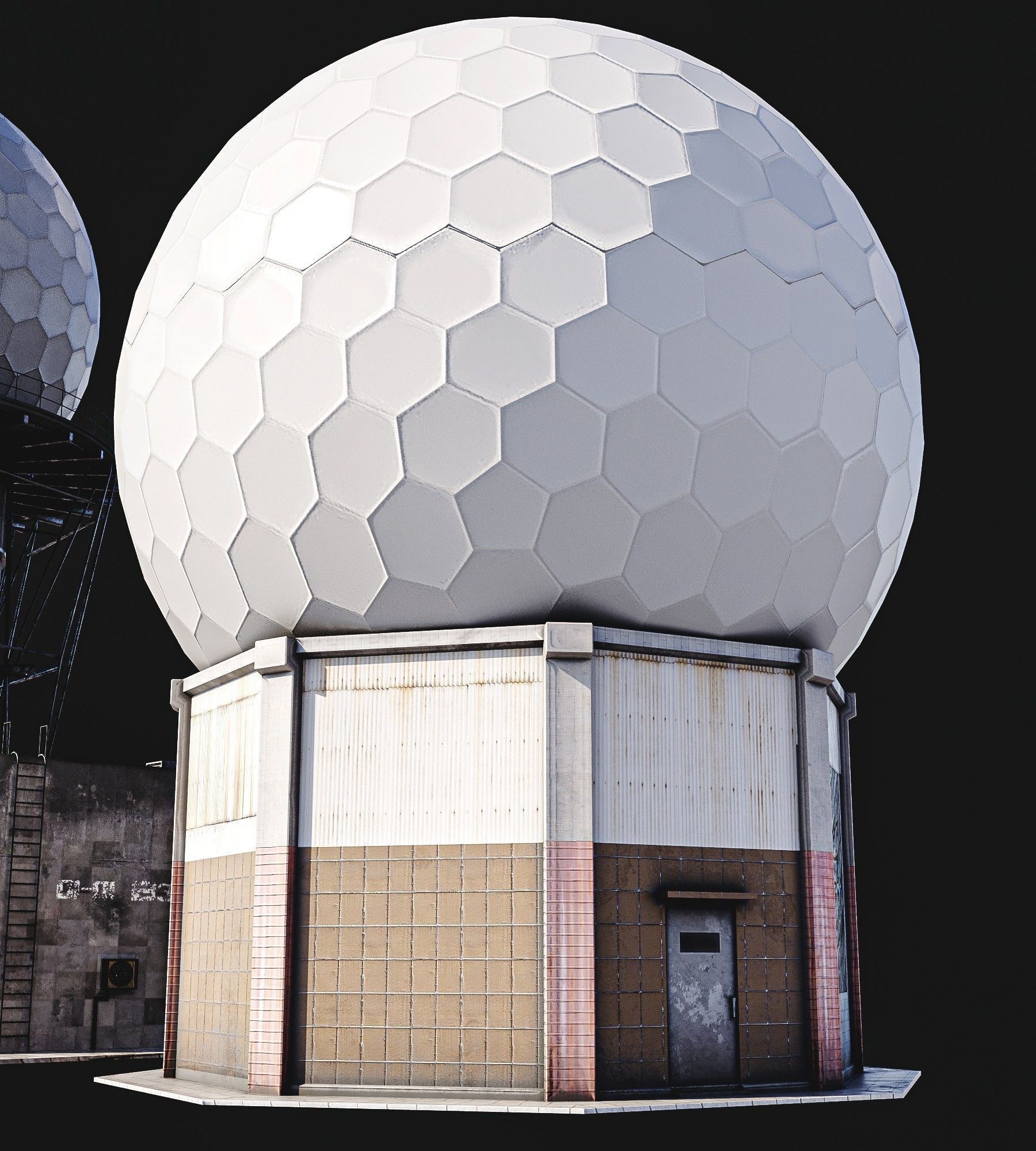 3D model Radar Base 2 Types VR / AR / low-poly | CGTrader
