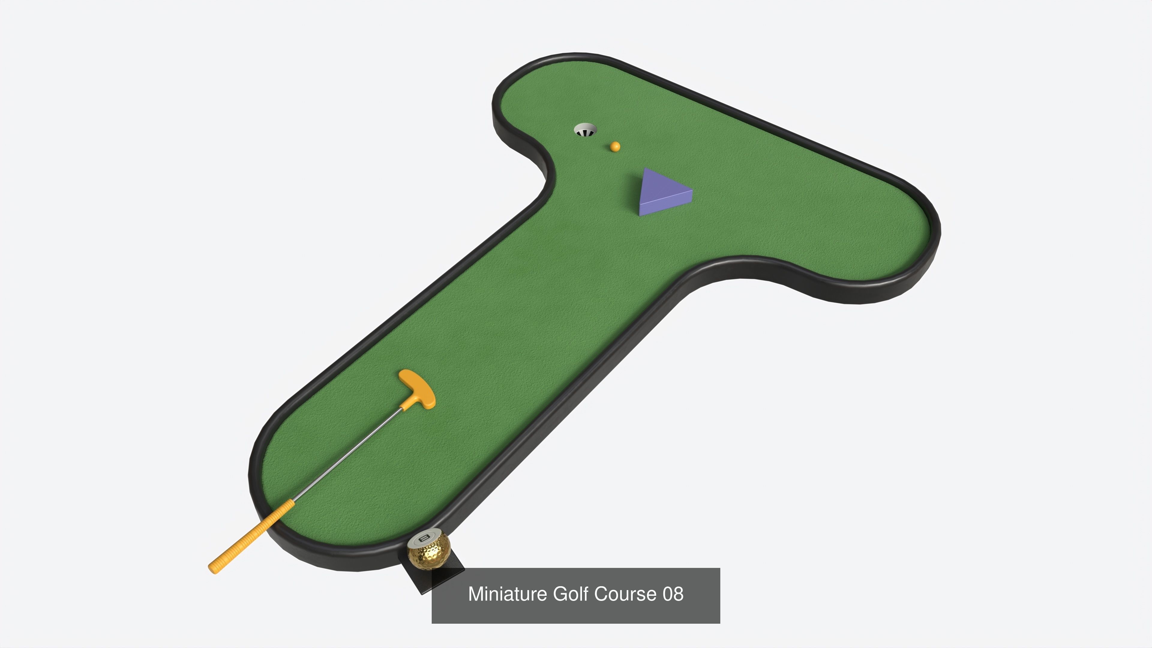 Miniature Golf Courses Collection | CGTrader