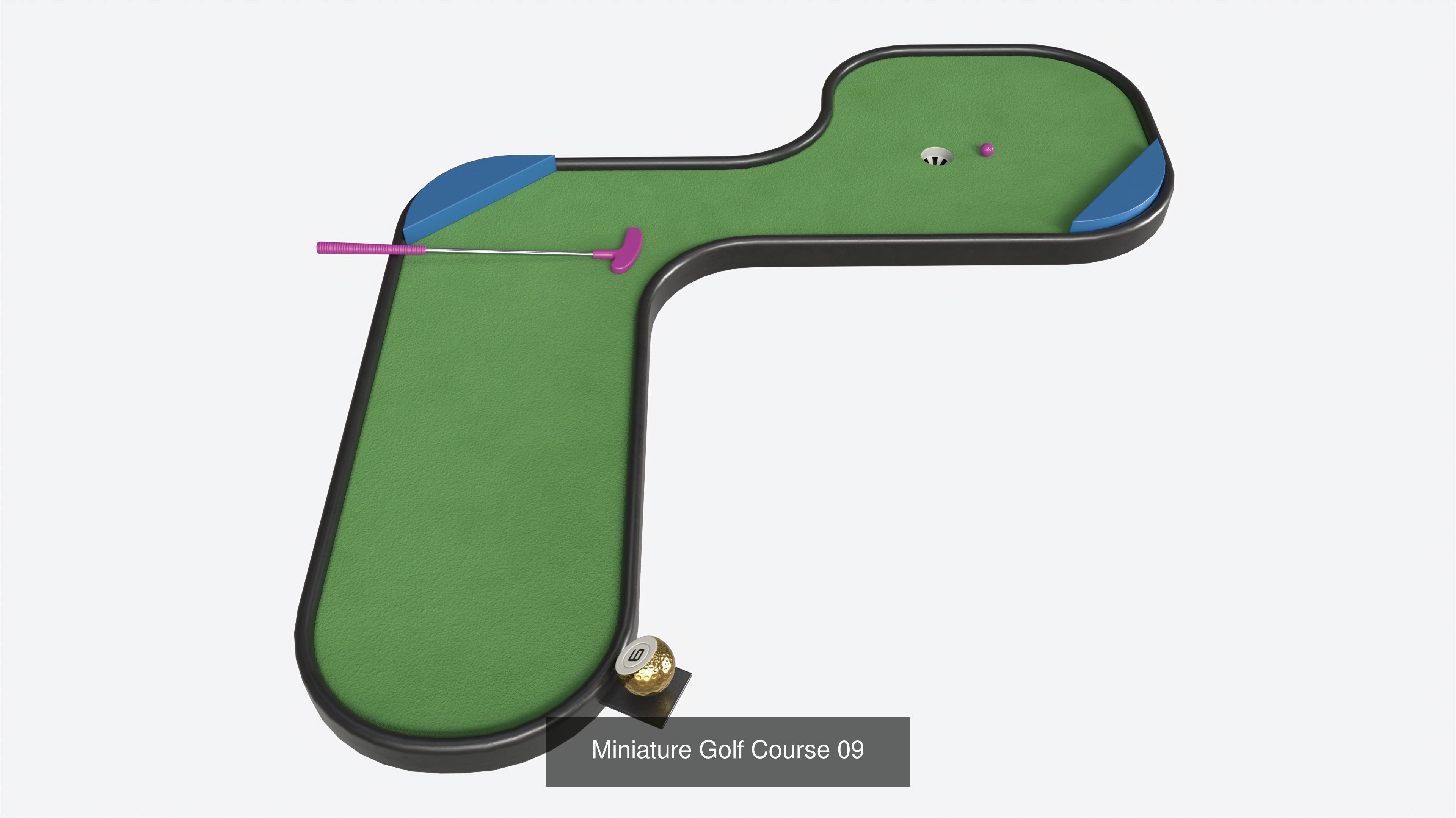 Miniature Golf Courses Collection | CGTrader