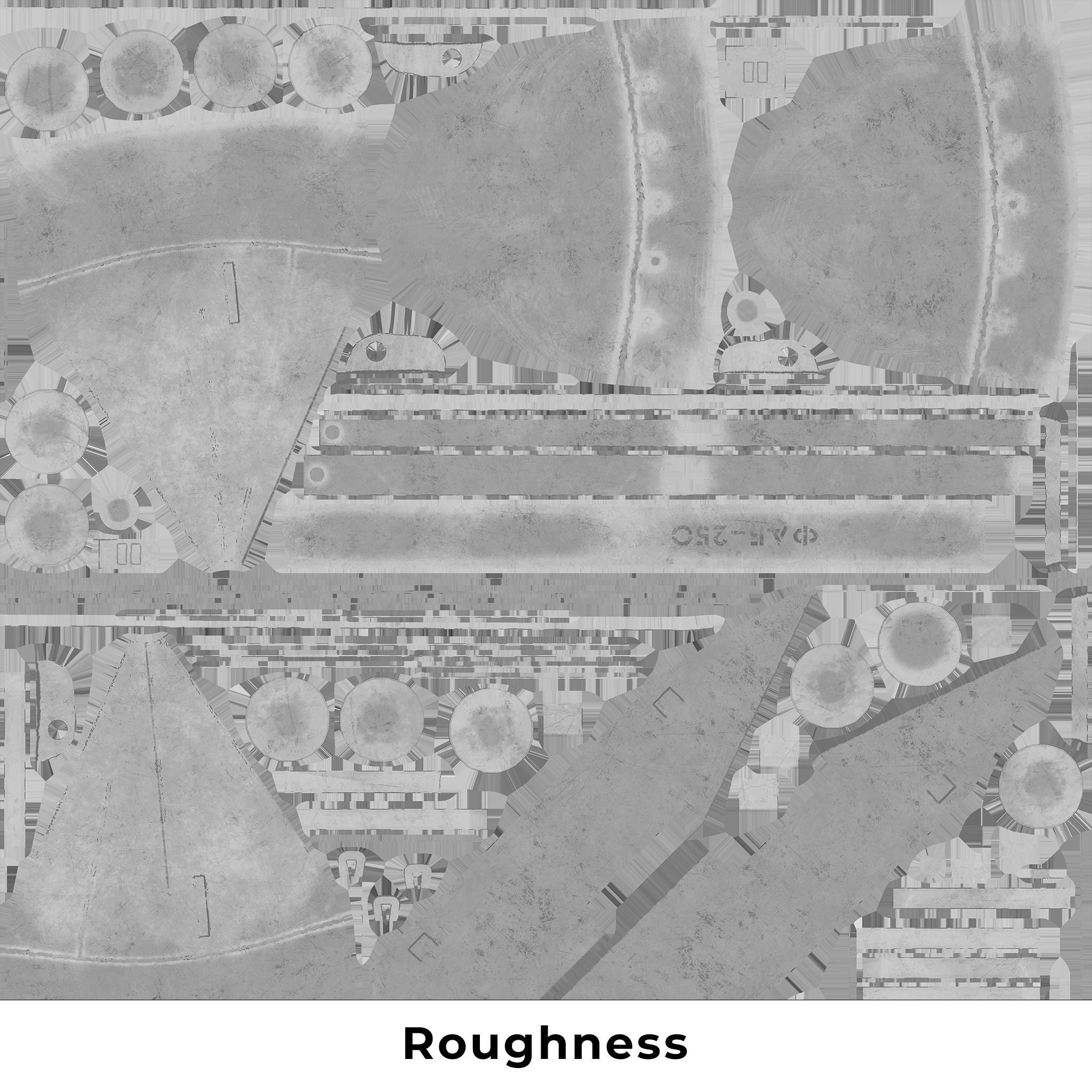 3D model Soviet general purpose air-dropped bomb FAB-250 VR / AR / low ...