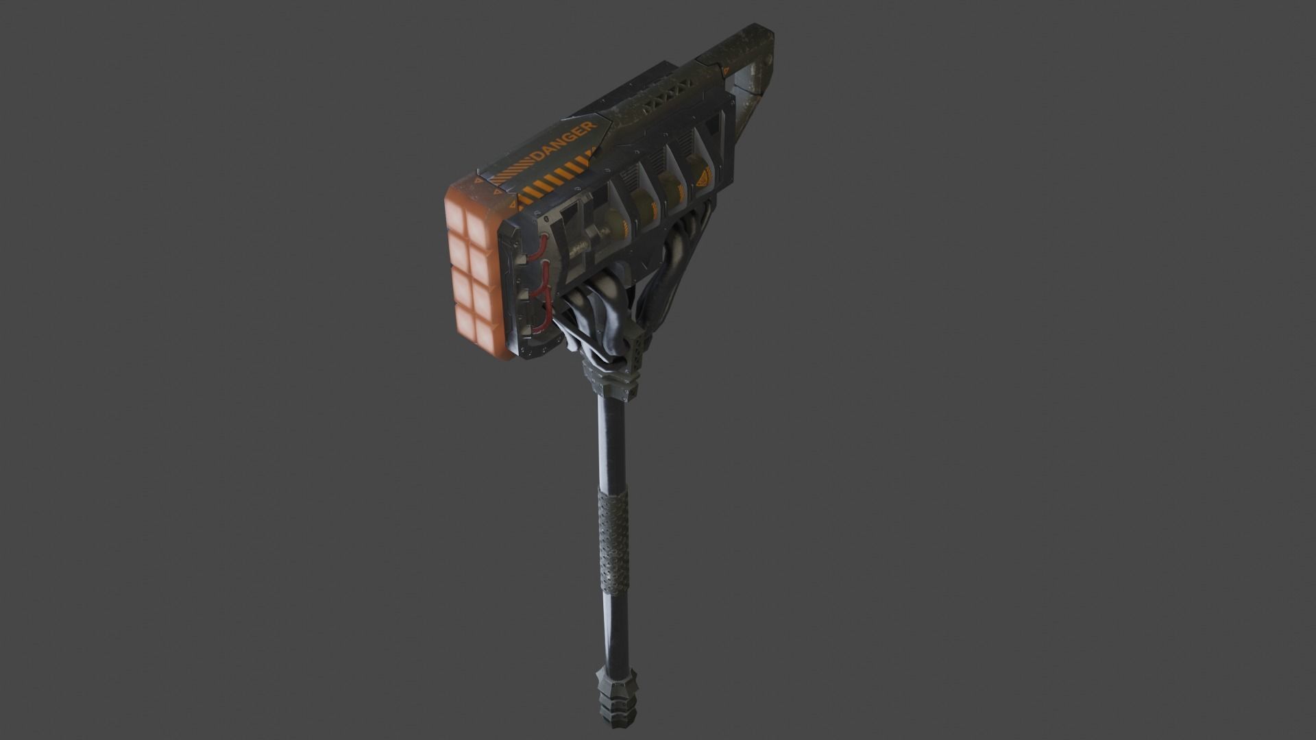 3D model Tech Hammer VR / AR / low-poly | CGTrader