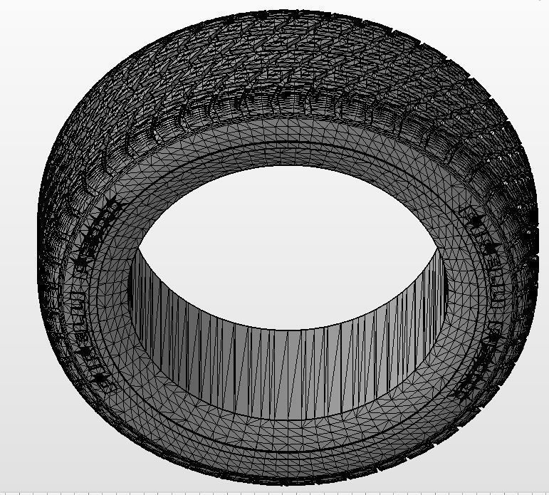 Different tyres for scale models 3D-print models 3D model 3D printable ...