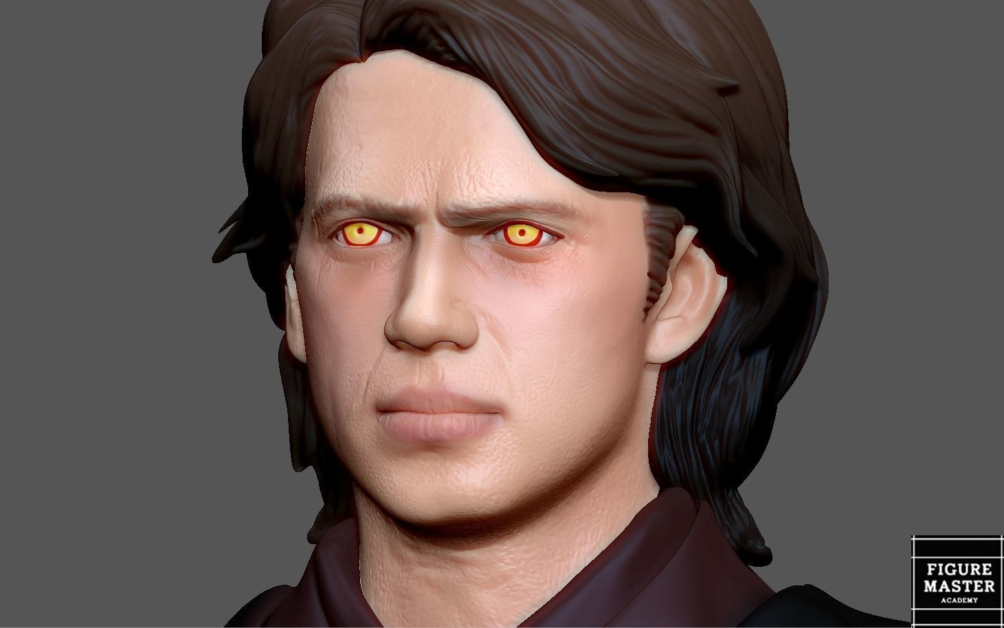 ANAKIN SKYWALKER DARTH VADER STARWARS DISNEY AHSOKA 3D PRINT 3D model ...