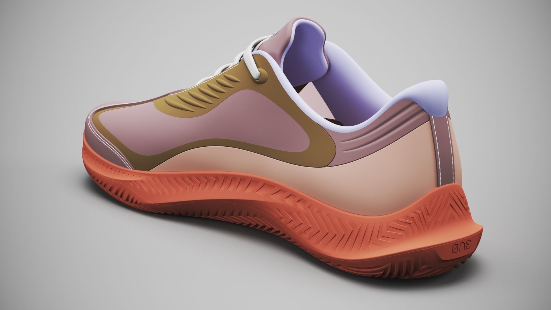 Sneaker - Training shoes free 3D model | CGTrader