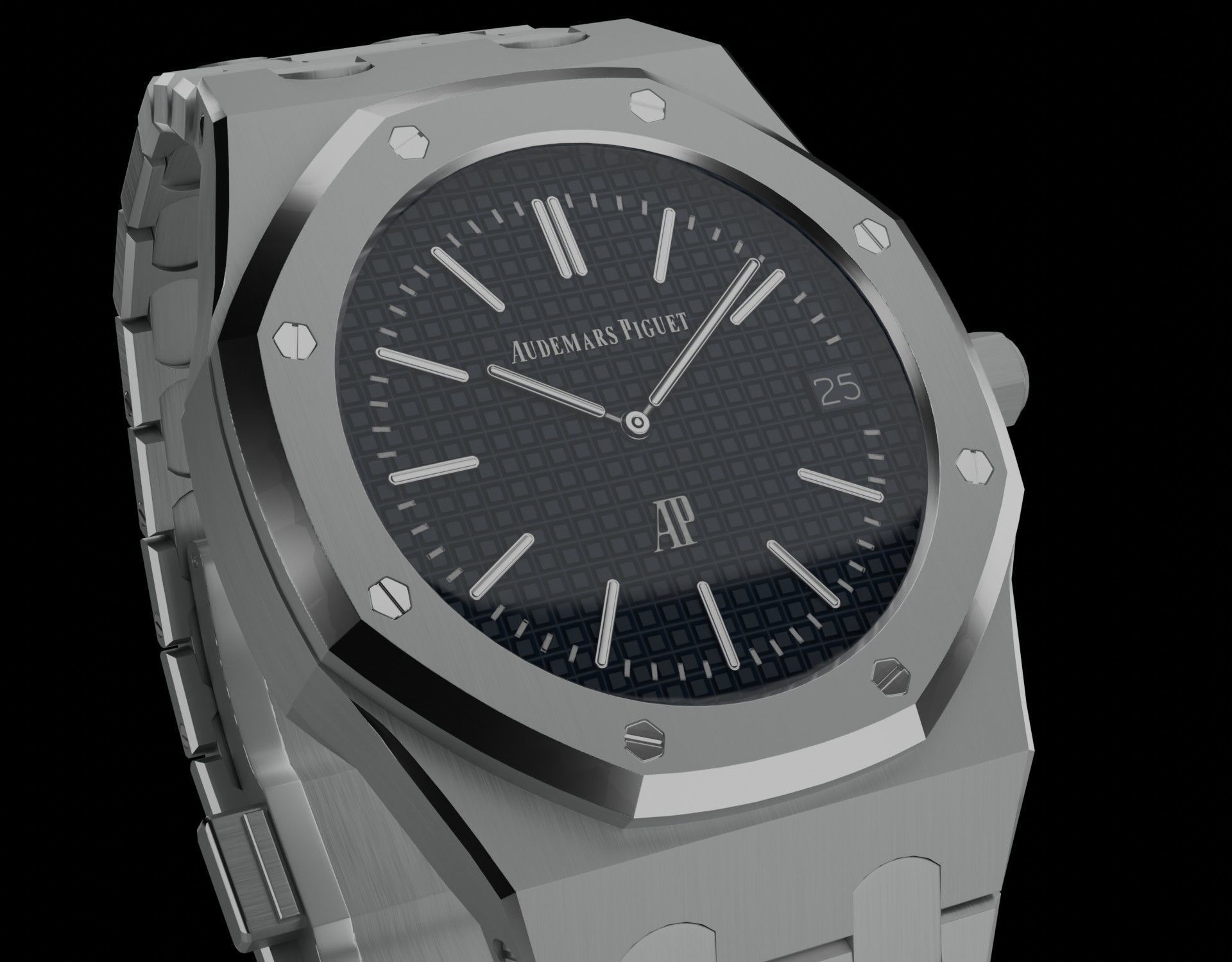 AUDEMARS PIGUET ROYAL OAK 3d model 3D model | CGTrader