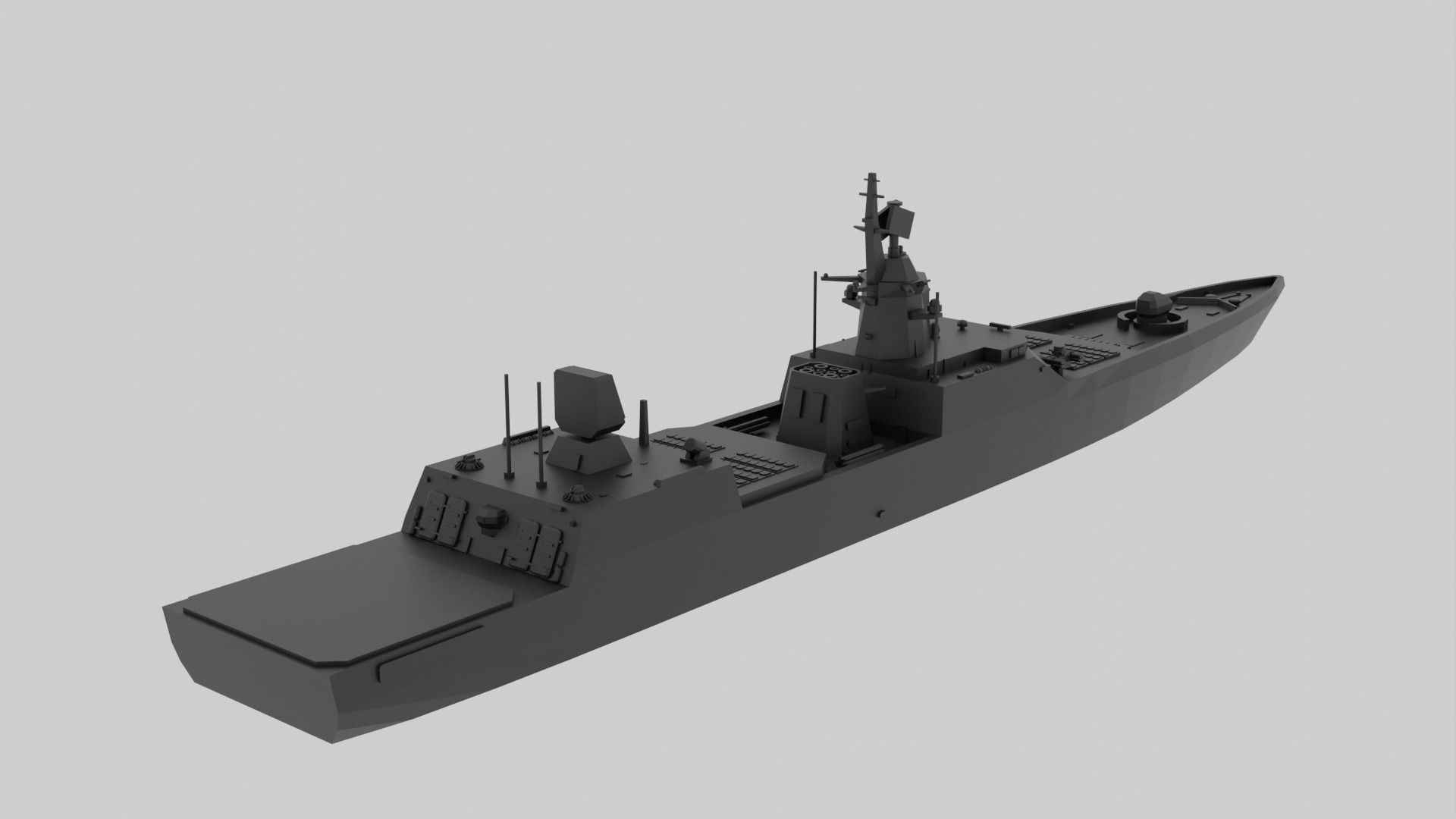 Project 22350M - Model for small scale printing 3D model 3D printable ...