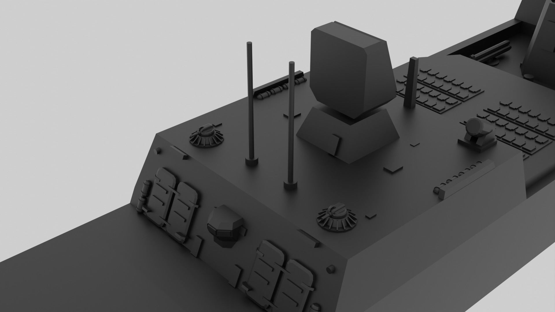 Project 22350M - Model for small scale printing 3D model 3D printable ...