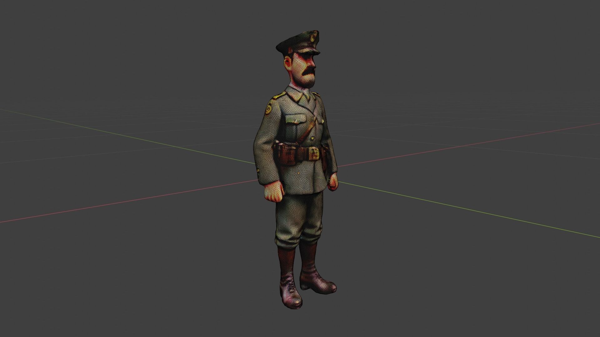 3D model World War II British Military VR / AR / low-poly | CGTrader