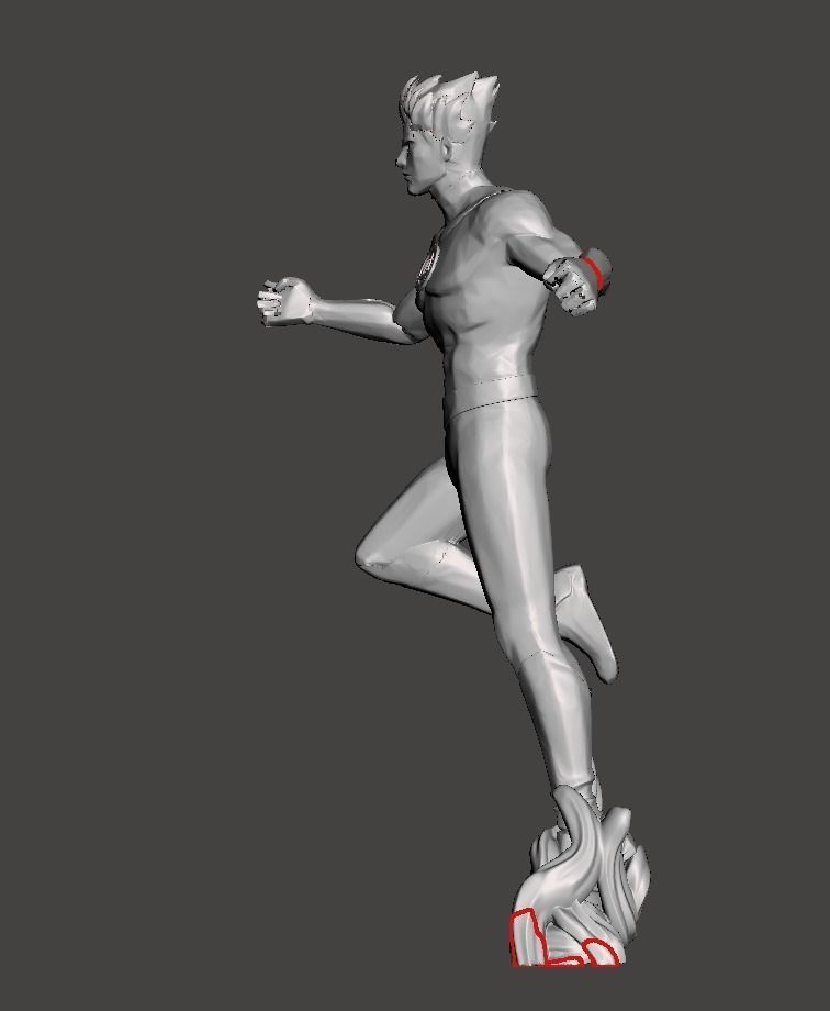 human torch 3d model for 3d printing 3D model 3D printable | CGTrader